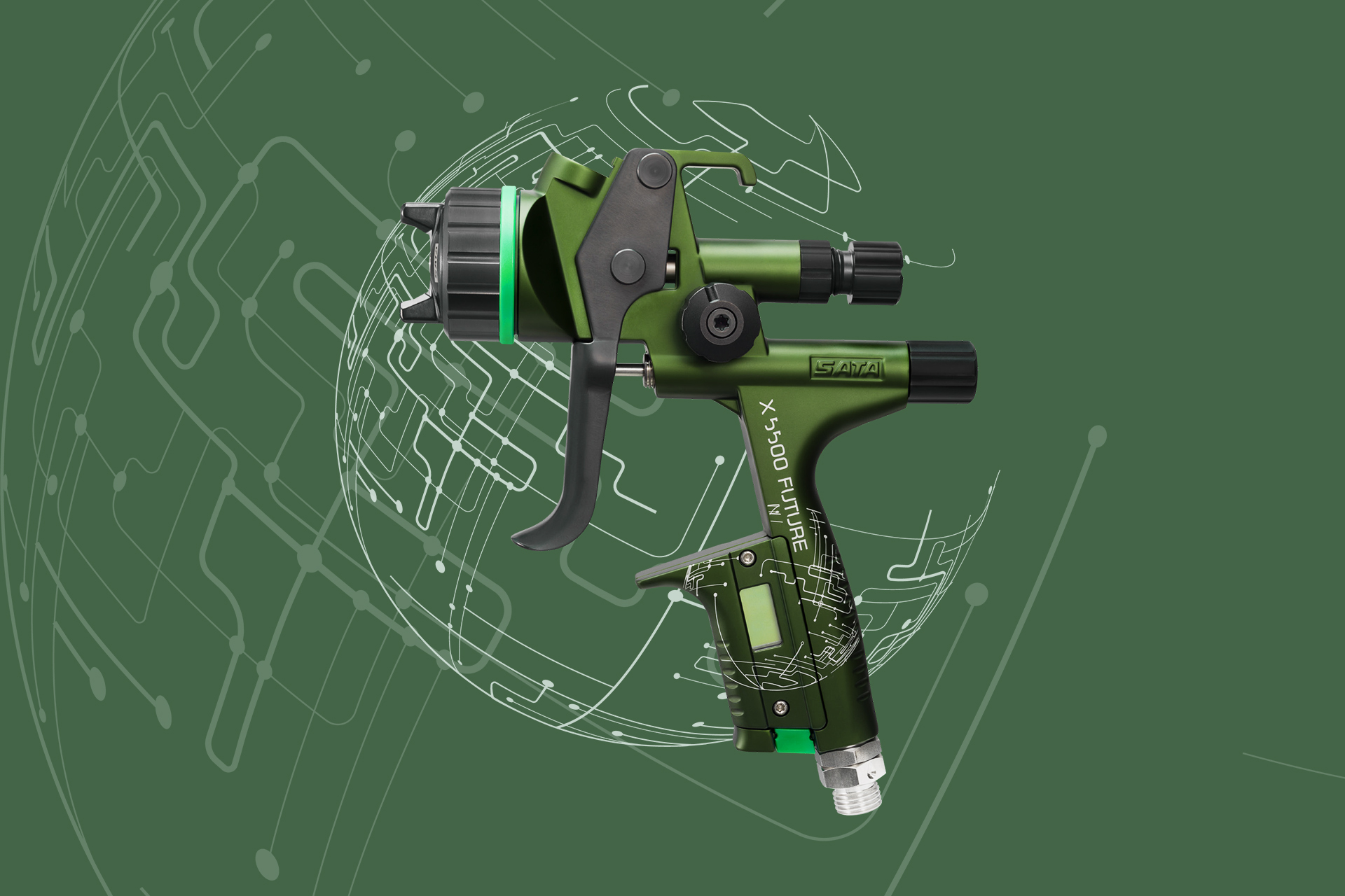Nová ediční stříkací pistole SATAjet X 5500 FUTURE - Servind